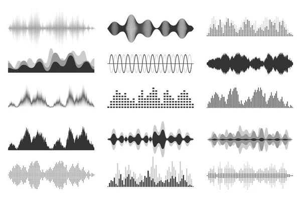 Music soundwave icons set. Stock Vector Image by ©AnSim #77272616