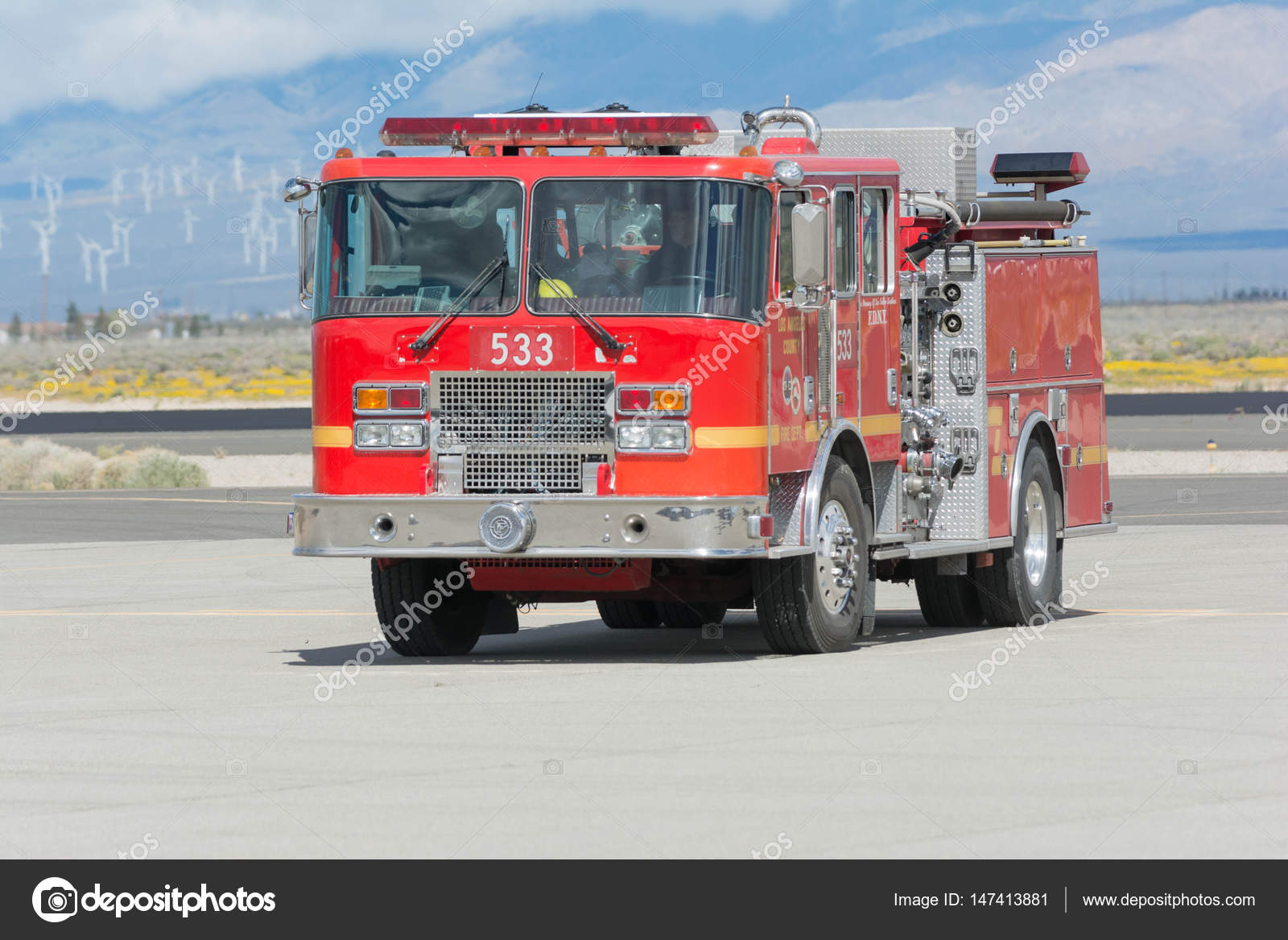 Fire truck on display – Stock Editorial Photo © bettorodrigues #147413881