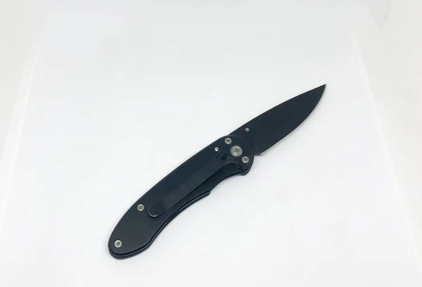 Various Models Pocket Knife White Background Stock Photo by ©Muhur ...