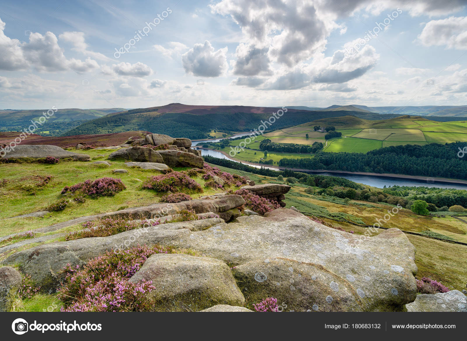 Lady Bower from Derwent Edge — Stock Photo © flotsom #180683132