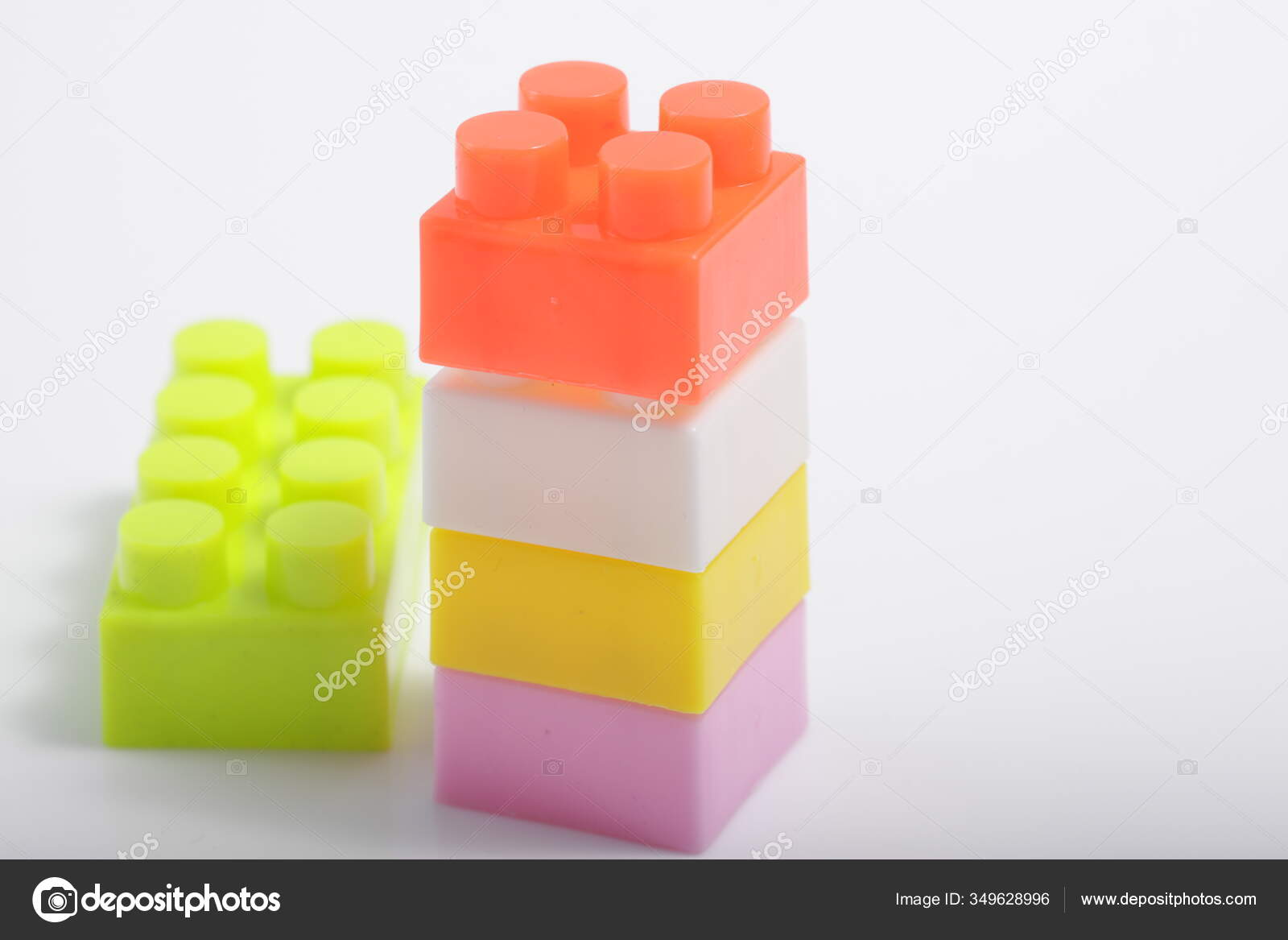 Multi Color Plastic Bricks Toys Kids — Stock Photo © janu.indra@gmail ...