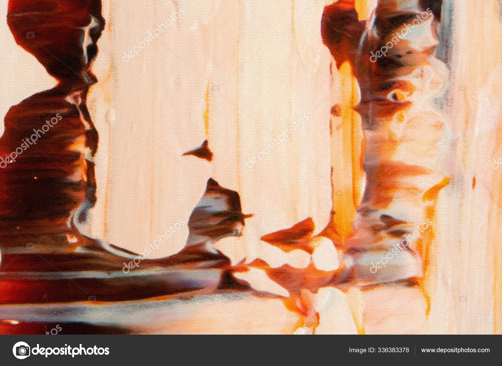 Original Abstract Painting Canvas Mixed Media Pattern Hand Drawn Art ...