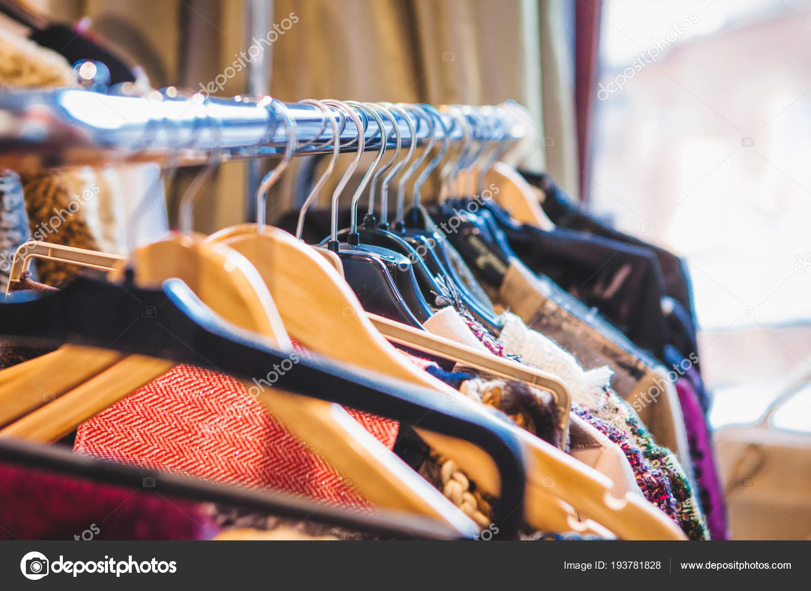Outdoor Wardrobe Clothes Different Styles Room — Stock Photo © style ...