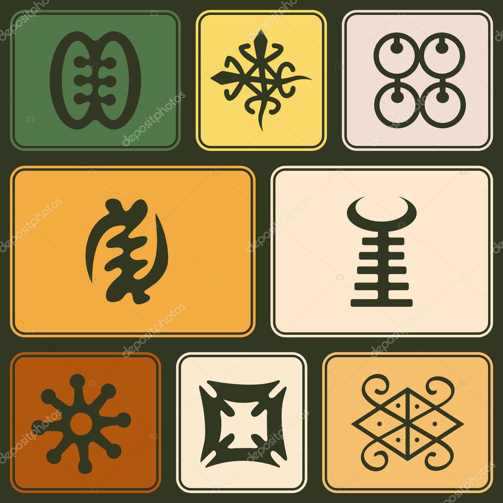 Patr n sin costura con s mbolos de adinkra 2024