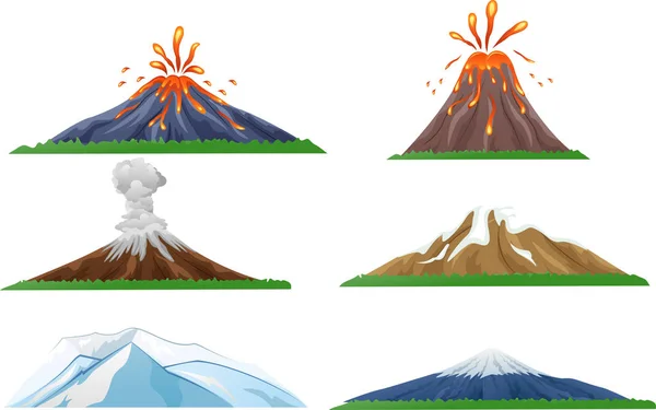 ᐈ Volcano cartoons stock pictures, Royalty Free volcano cartoon pics ...