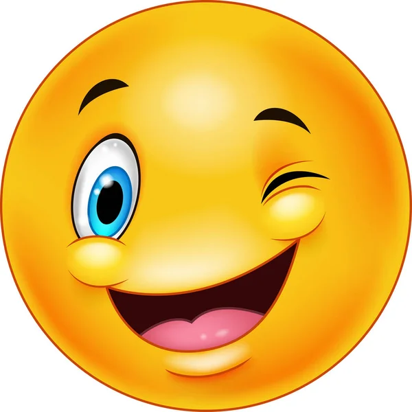 Emoticon smiley heureux — Image vectorielle tigatelu © #18812923