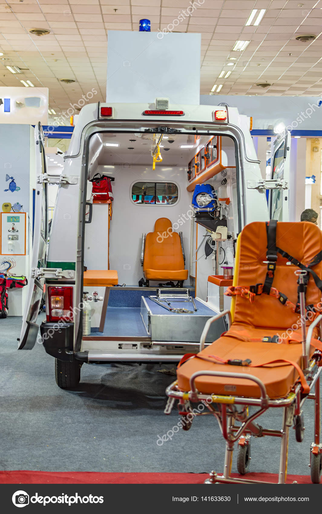 Back Of Ambulance Mess