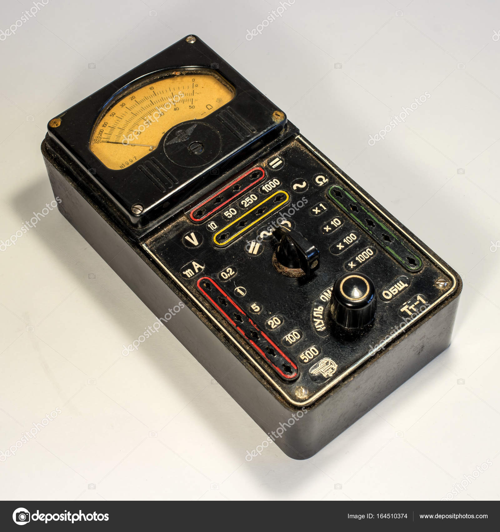 Vintage analog multimeter. — Stock Photo © Oktober64 #164510374
