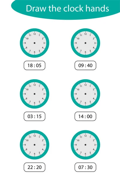 Clock hands Vector Art Stock Images | Depositphotos