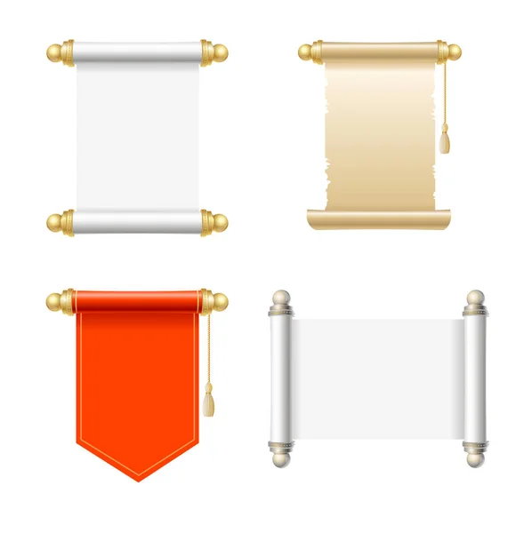 100,000 Blank paper scroll Vector Images | Depositphotos