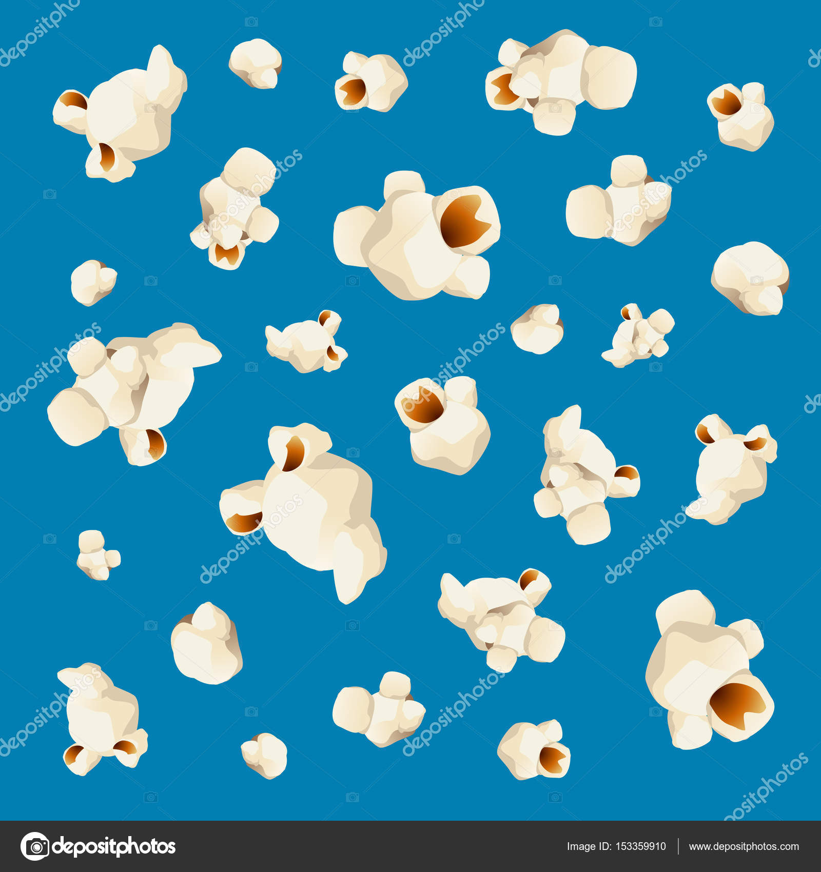 Popcorn Kernel Vector