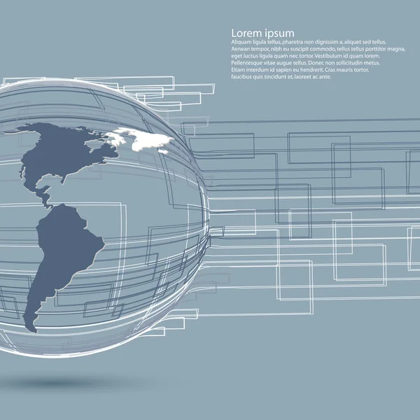 Mapa político del mundo mapa político del mundo Vector de stock por ...
