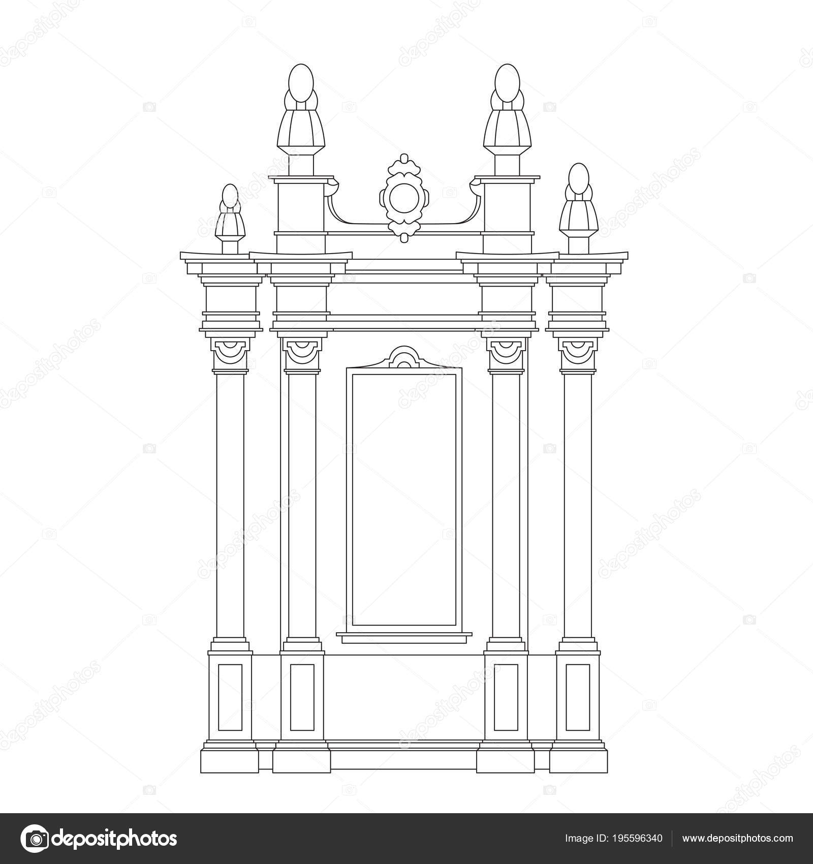 Baroque Architecture Sketch