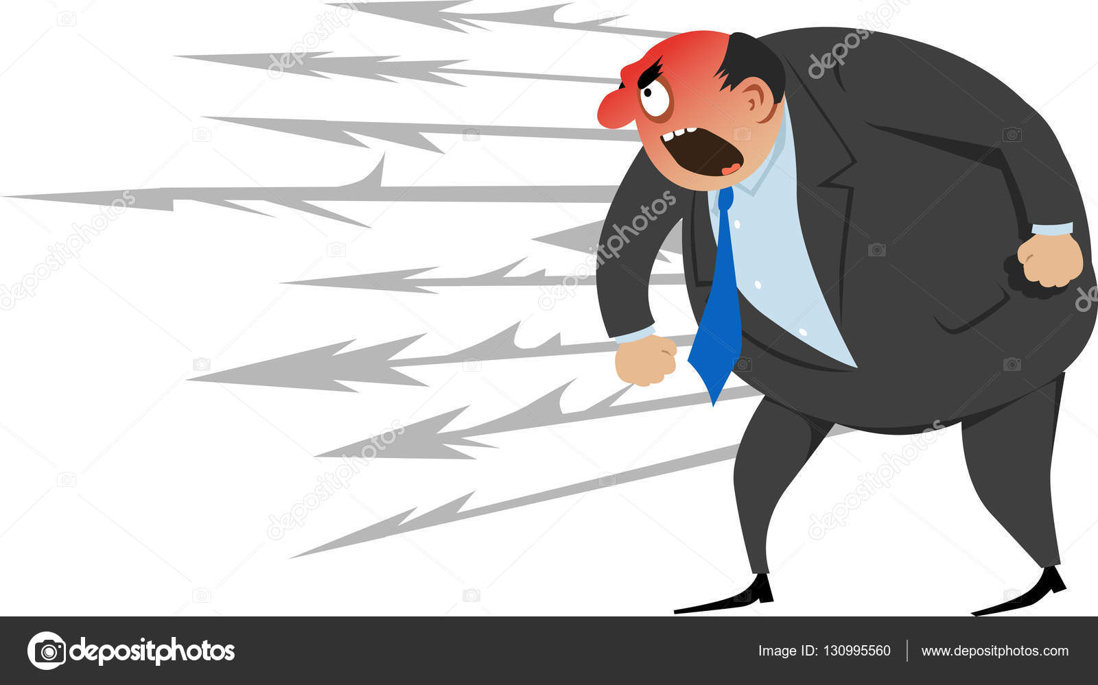 Angry cartoon character Stock Vector Image by ©Aleutie #130995560