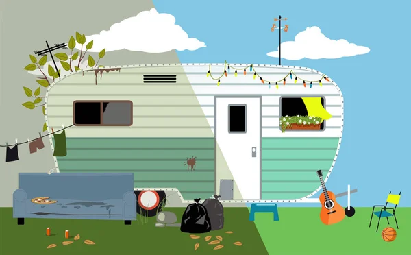 Trailer Trash Clip Art