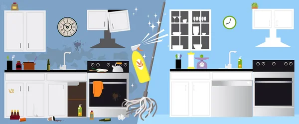 Clean Kitchen Counter Clipart