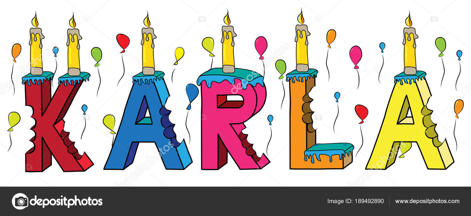 Imágenes: últimas de cumpleaños en 3D | Karla mujer nombre mordido ...