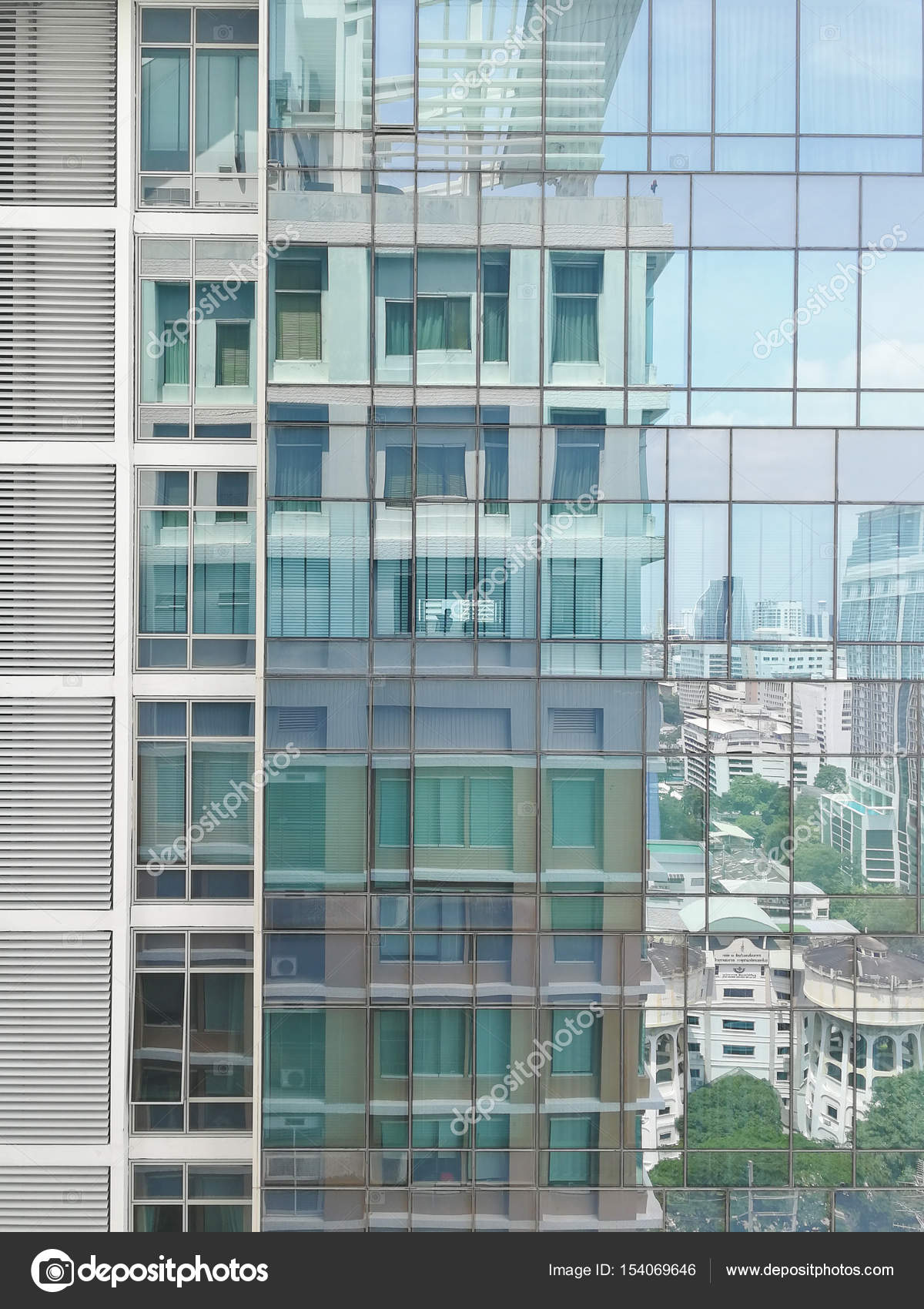 Light shadow from tall buildings ⬇ Stock Photo, Image by © Thiradech ...