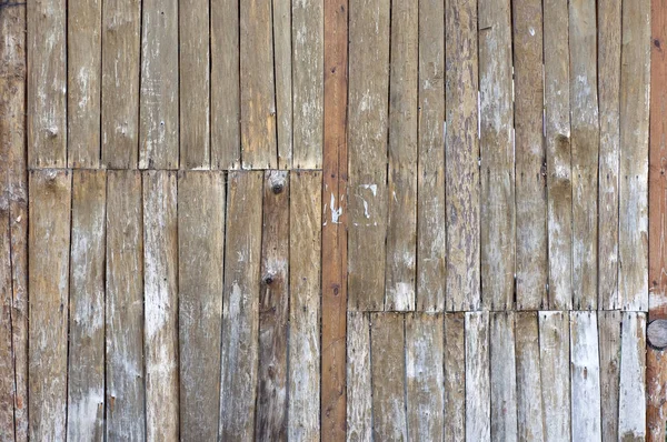Old, grunge wood panels of wide light blue door — Stock Photo ...