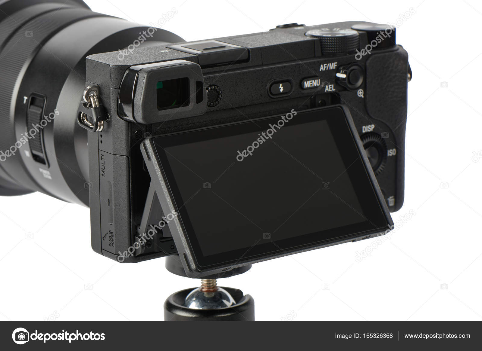 Mirrorless Camera with Tilt shift display monitor — Stock Photo © jipen ...