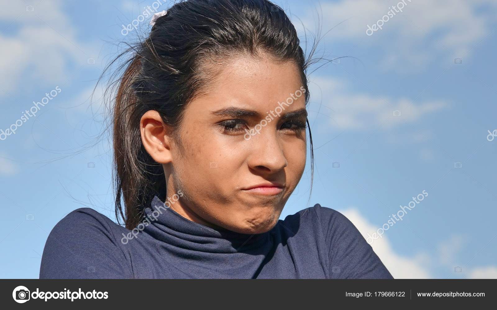 Pretty Female And Anger — Stock Photo © dtiberio #179666122