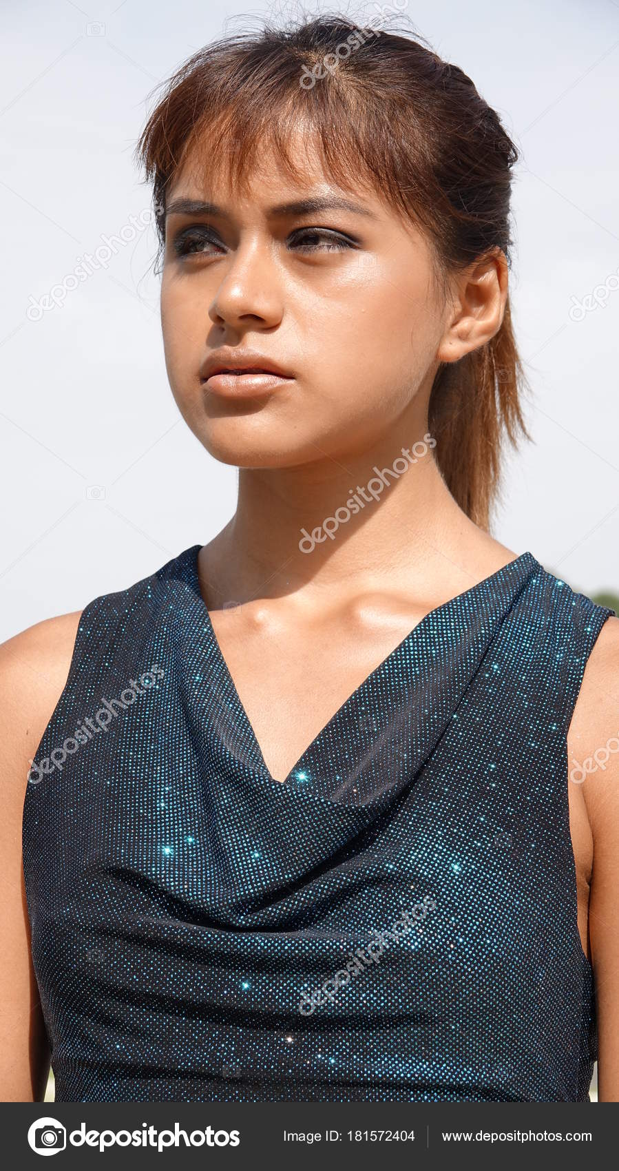 Beautiful Girl And Worry — Stock Photo © dtiberio #181572404