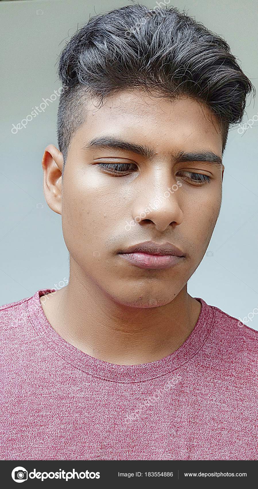 Sad Hispanic Person — Stock Photo © dtiberio #183554886