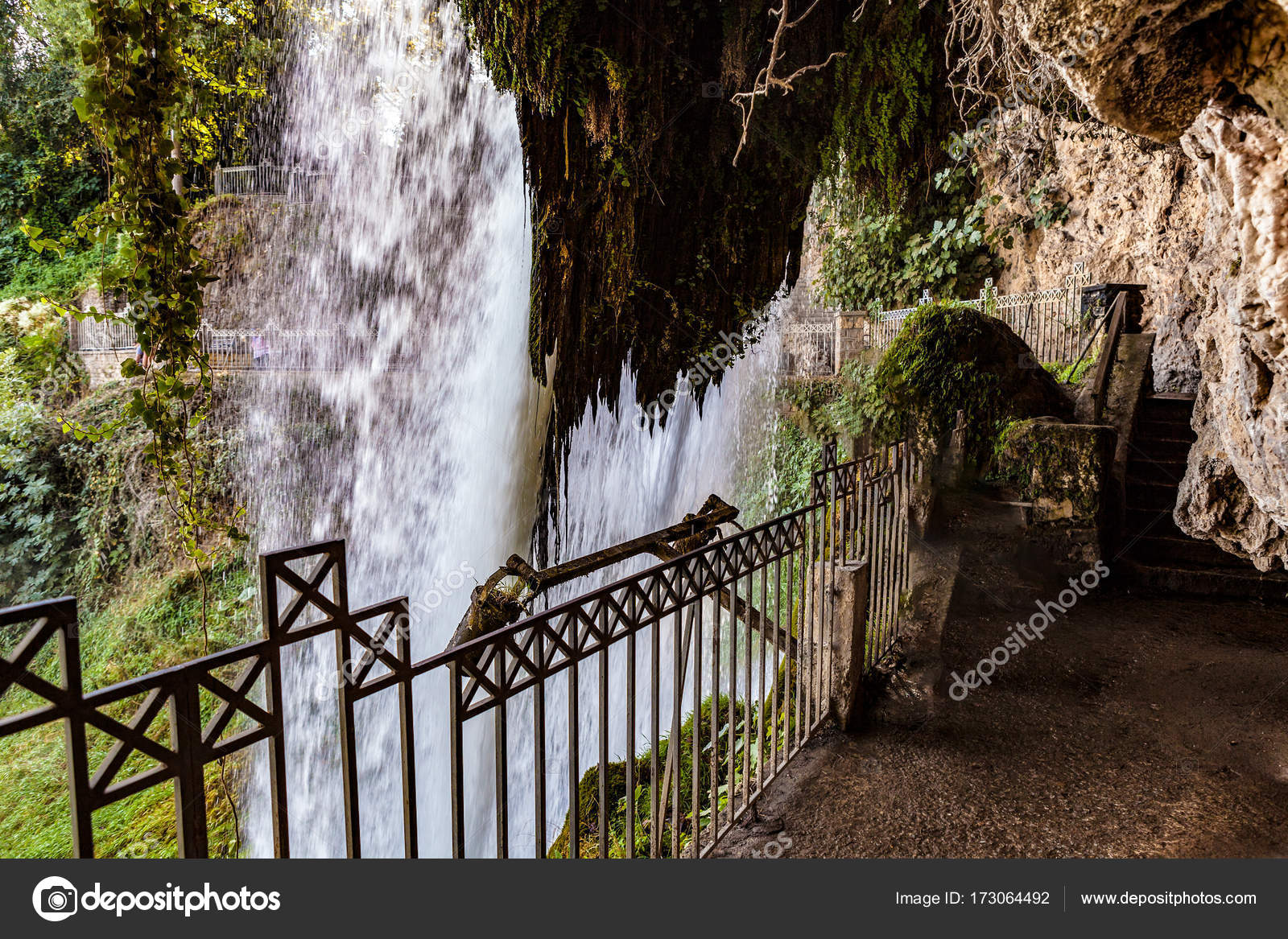 Edessa Waterfalls in Greece — Stock Photo © lambroskazan #173064492