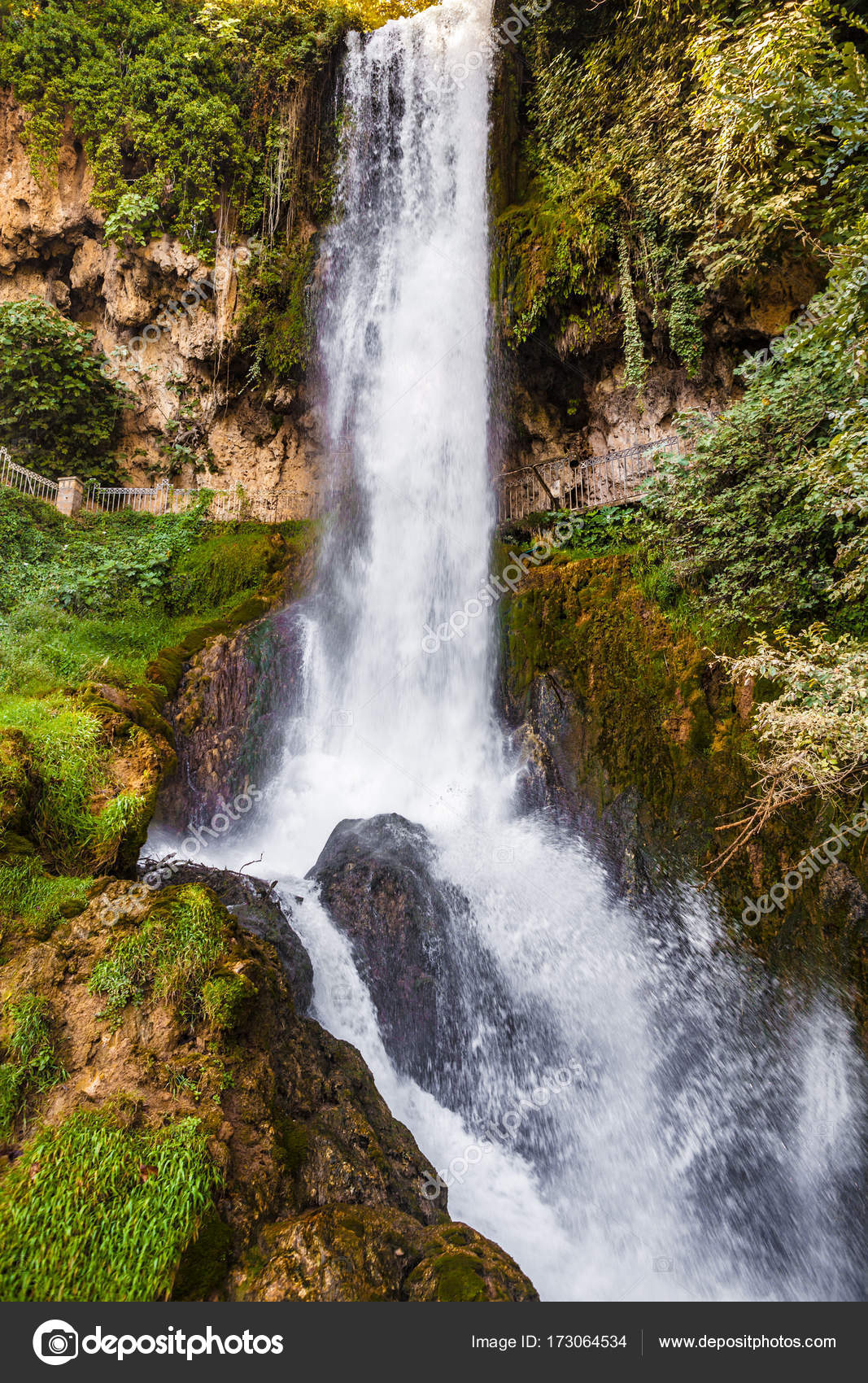Edessa Waterfalls in Greece — Stock Photo © lambroskazan #173064534