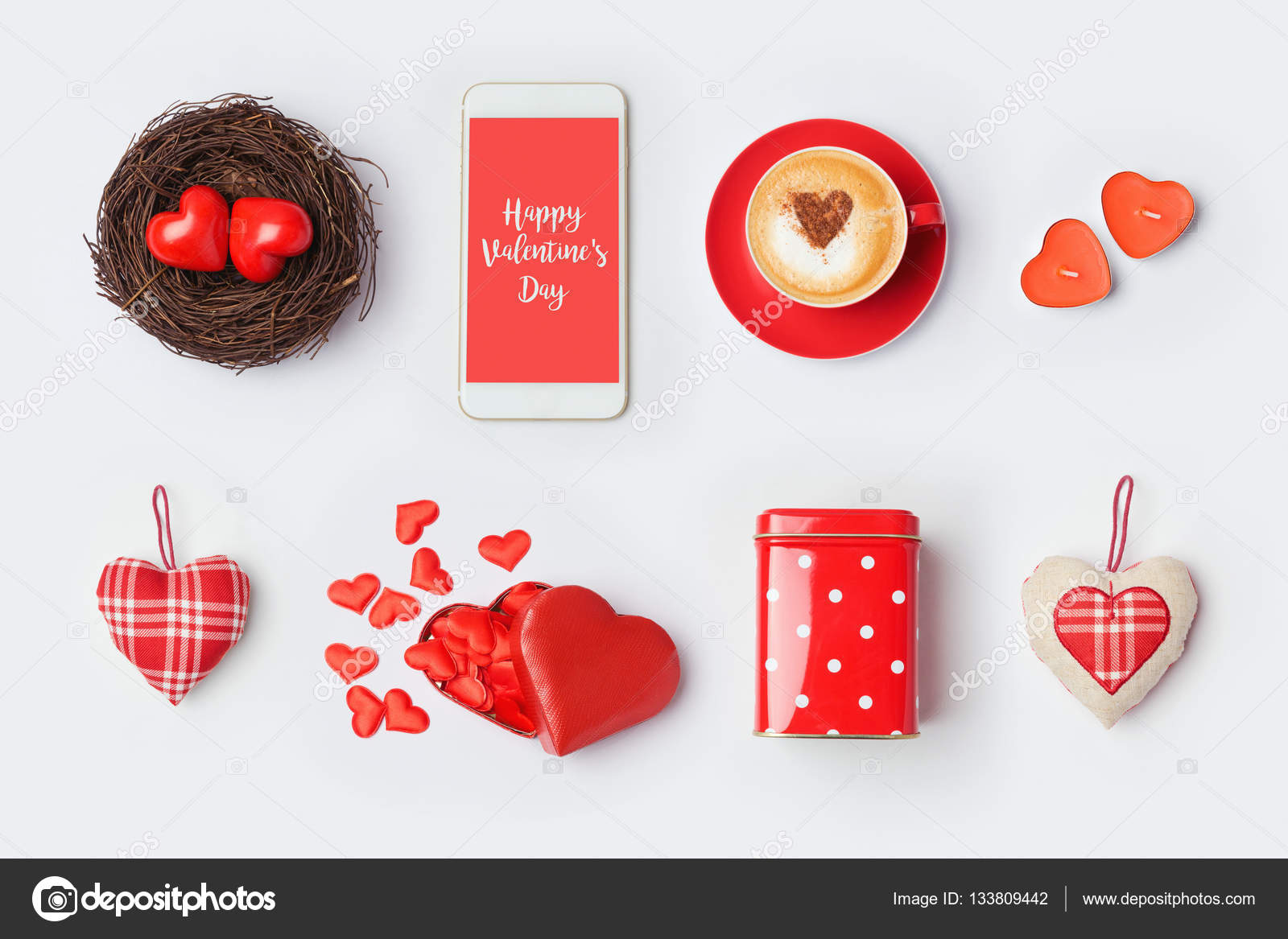 Love symbols and objects — Stock Photo © maglara #133809442