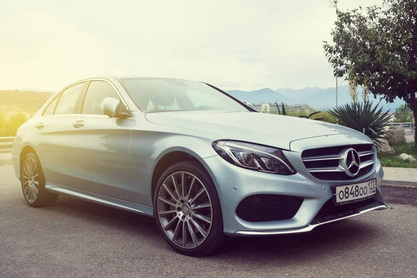 Silver Mercedes Benz – Stock Editorial Photo © benedamiroslav #20507349