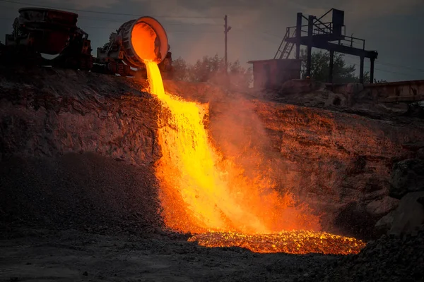 Slag stream Stock Photos, Royalty Free Slag stream Images | Depositphotos