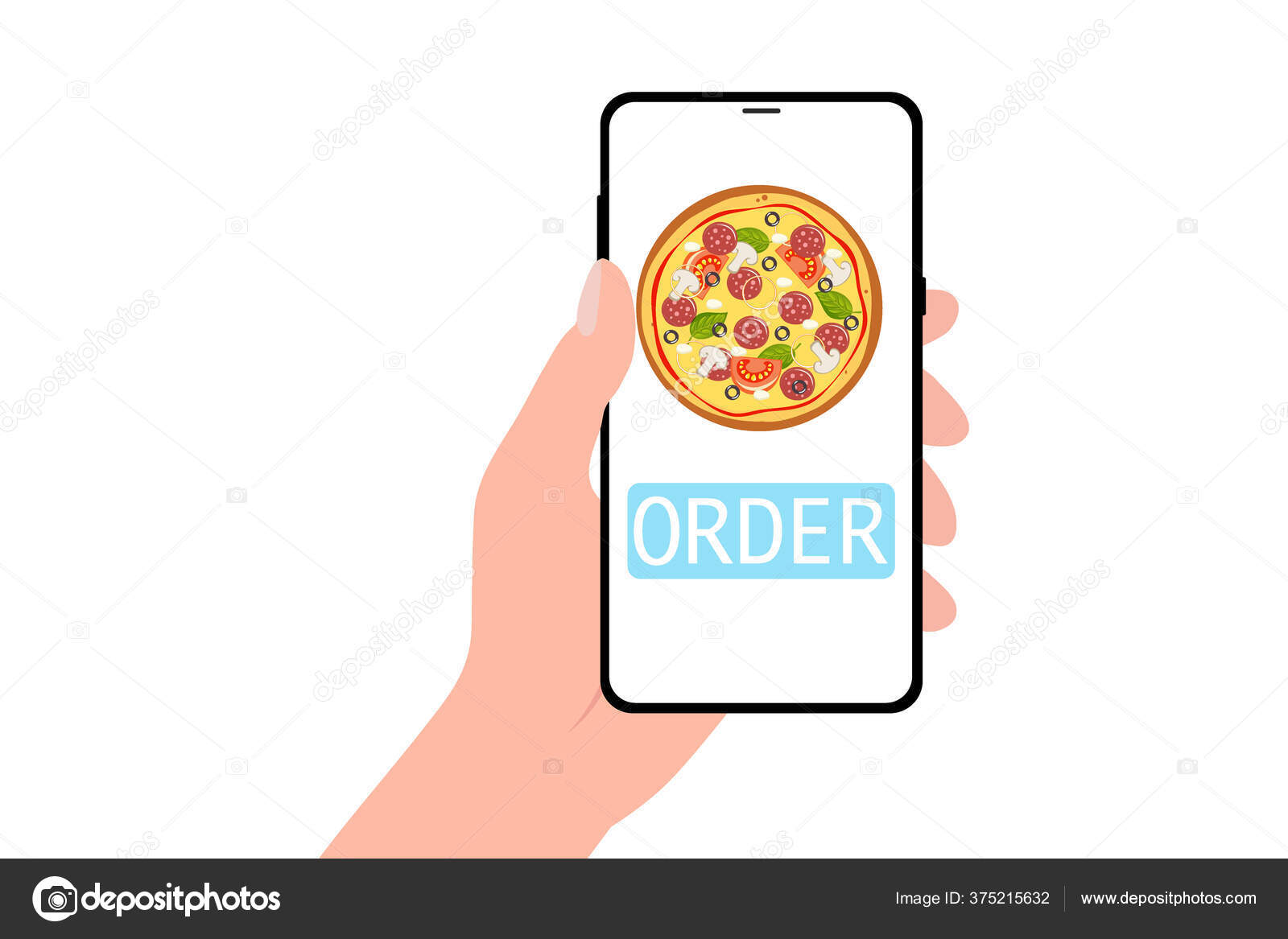 Food Order Online Button