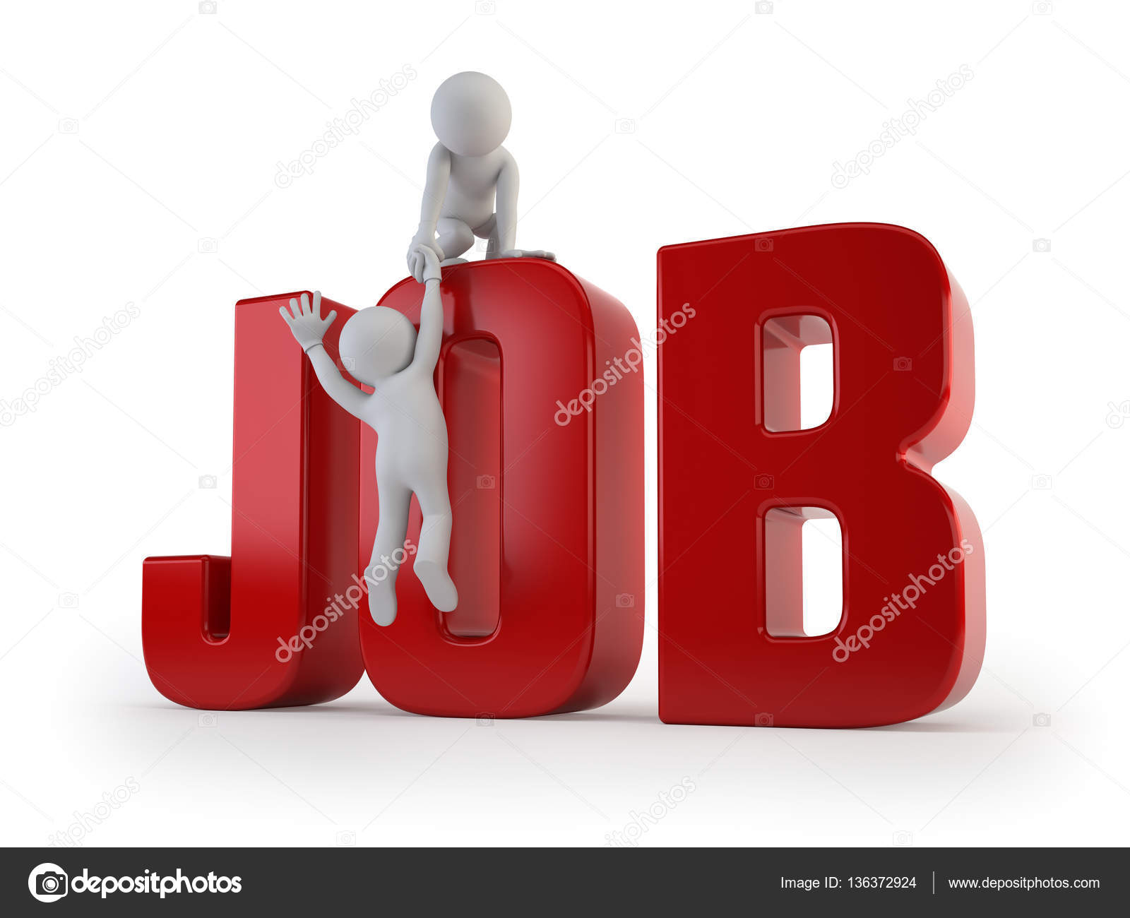 3d small people - team help Stock Photo by ©Art3d 136372924