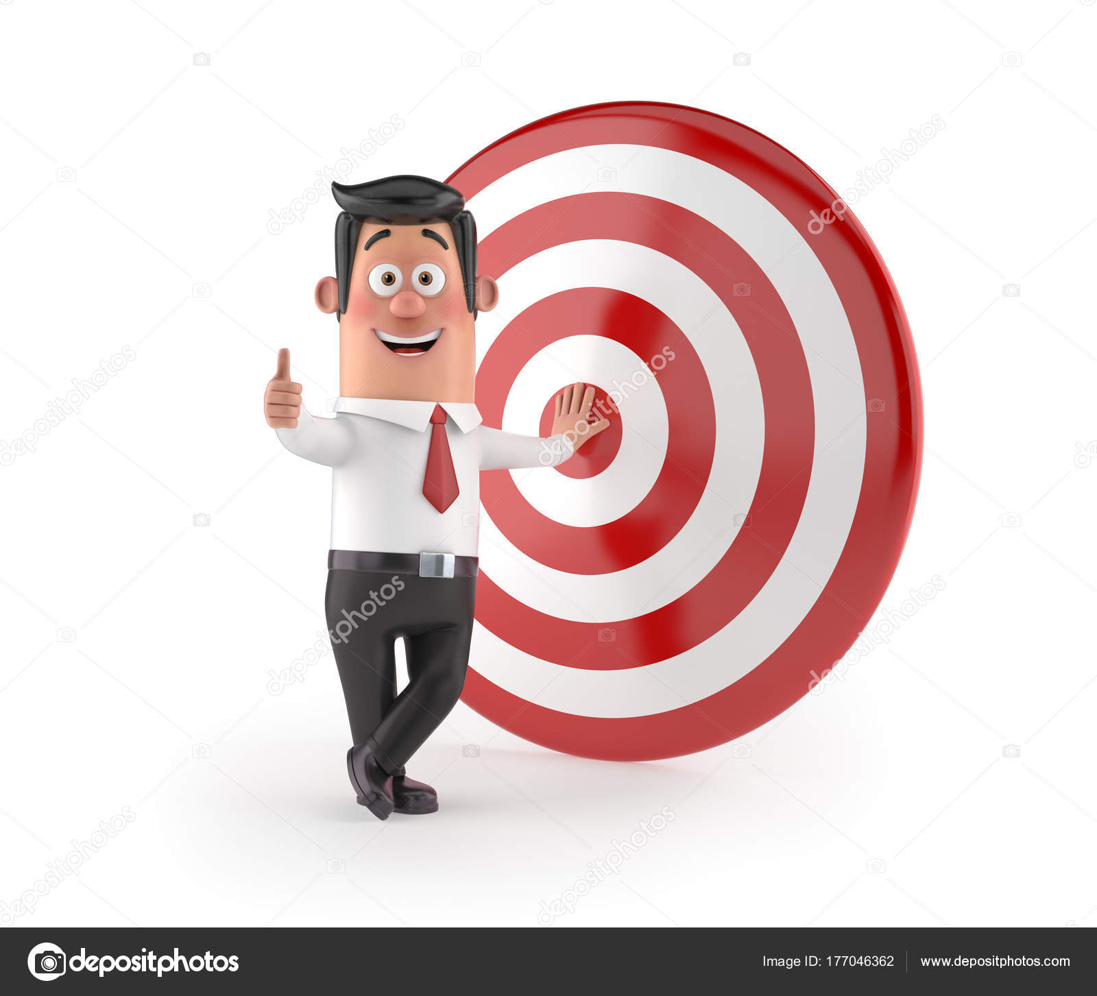 Funny Target Cartoon