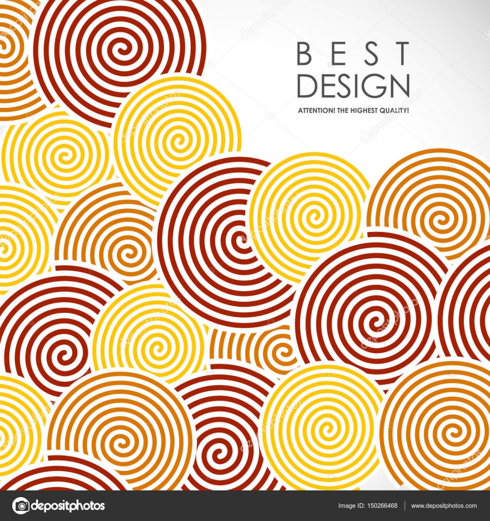 Spiral abstract background Stock Vector by ©Palau83 150266468