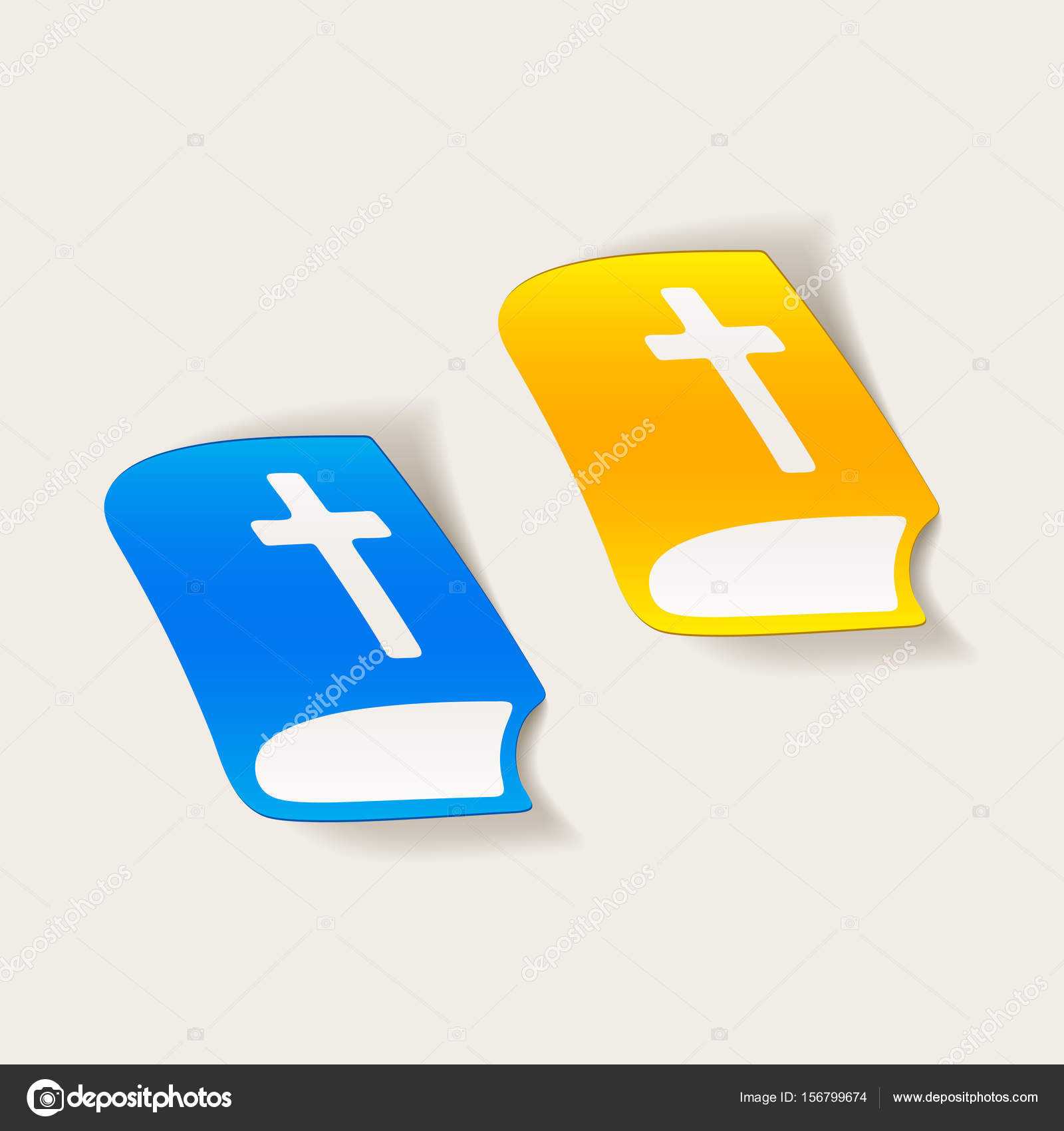 Bible realistic design element Stock Vector by ©Palau83 156799674