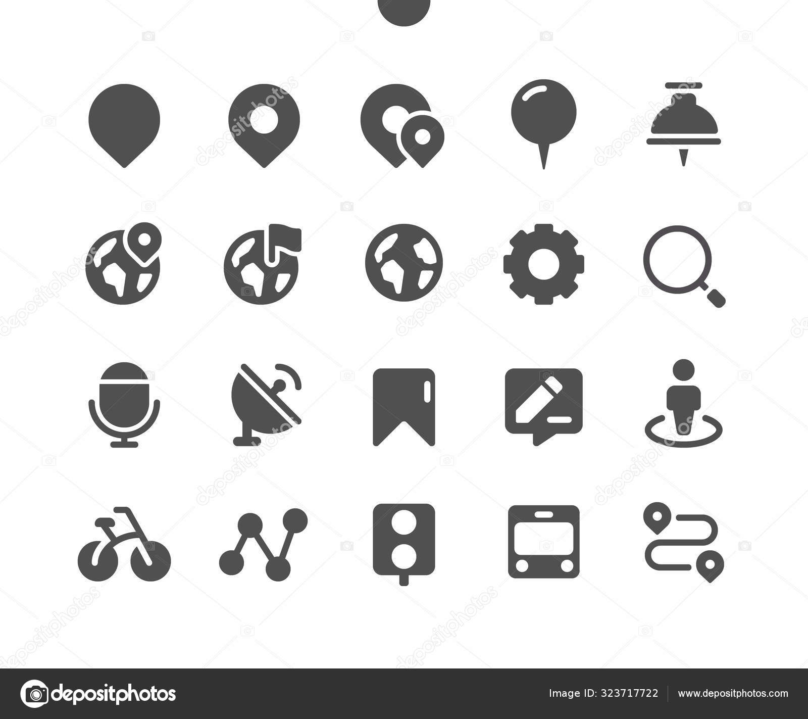 Location v1 UI Pixel Perfect Well-crafted Vector Solid Icons 48x48 Ready for 24x24 Grid for Web ...