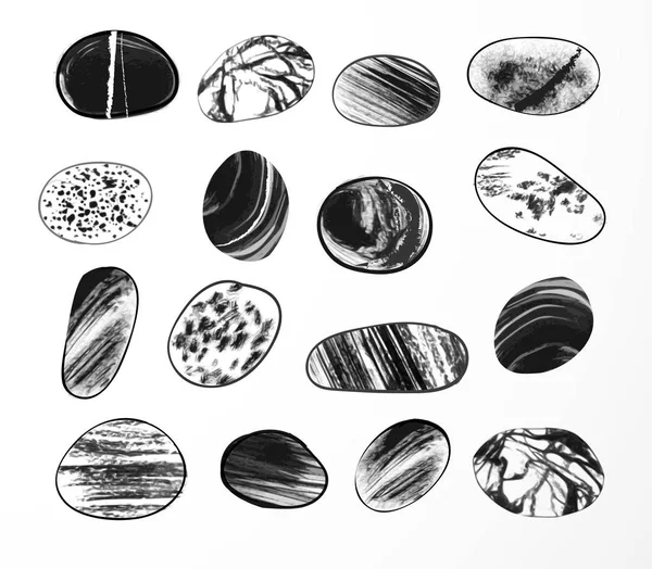 ᐈ Pebble drawing stock vectors, Royalty Free pebble illustrations ...