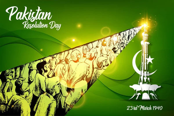 Resolution day pakistan Vector Art Stock Images | Depositphotos