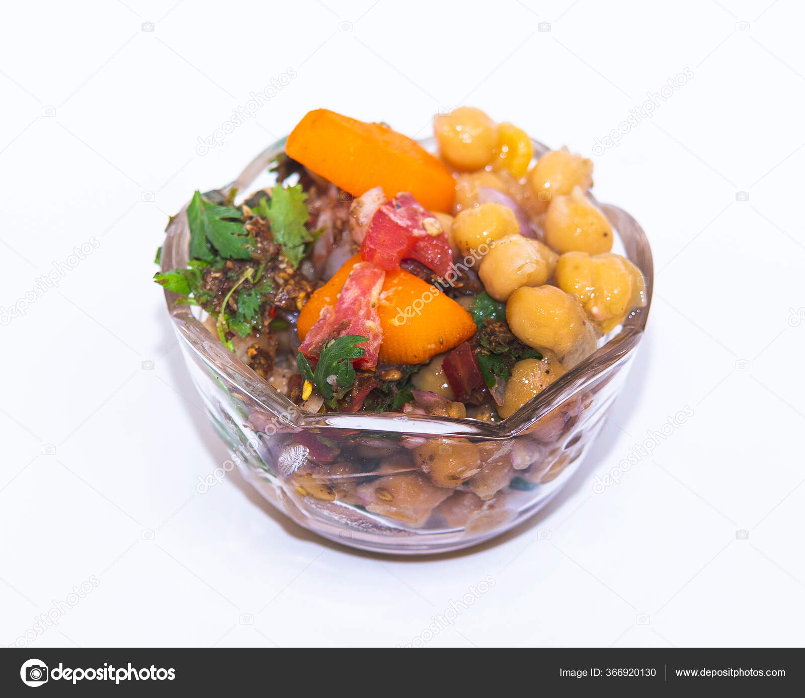 Chola Chana Chaat Bowl Chickpeas Curry Chola Masala Ramadan Iftari ...