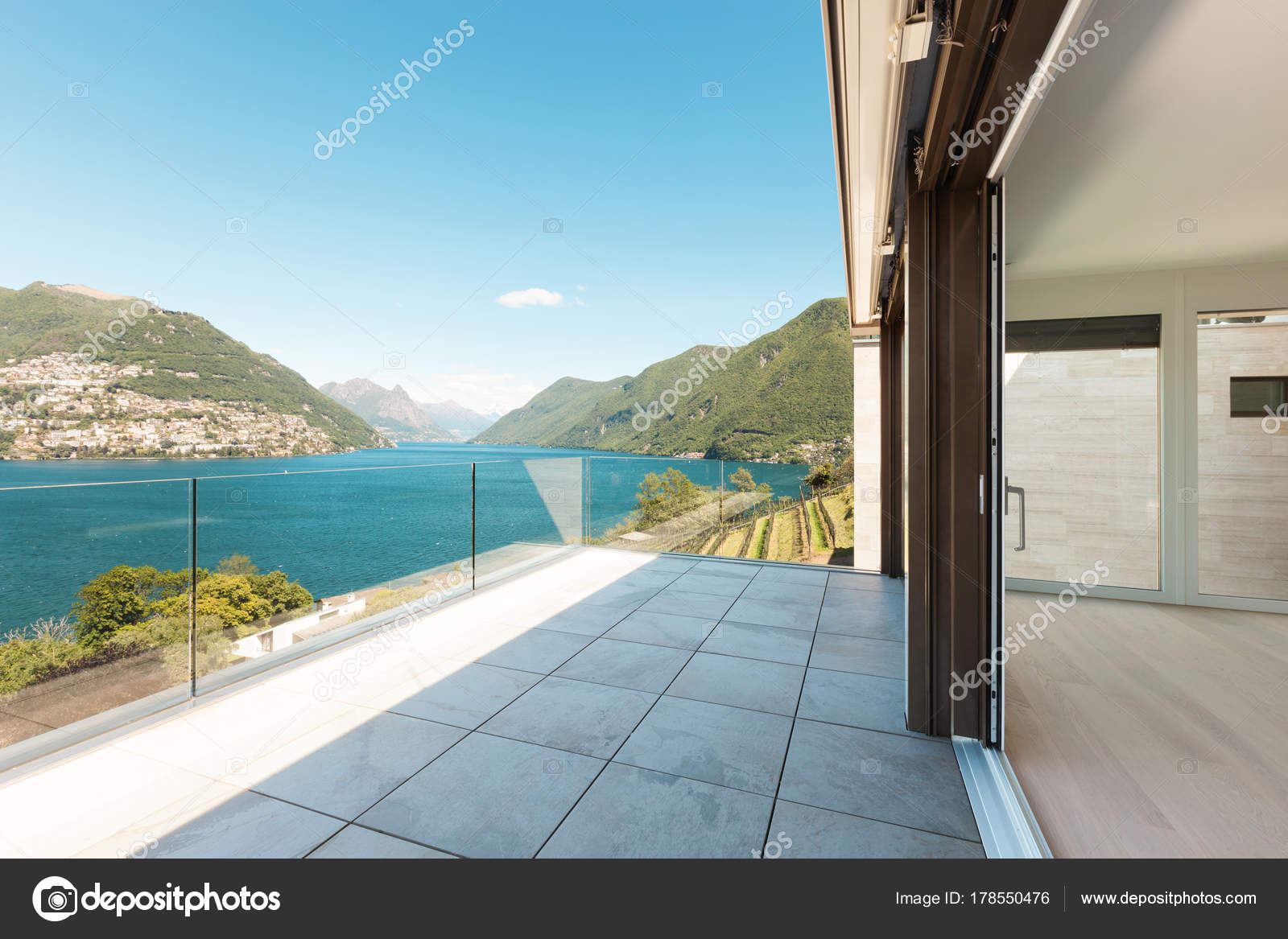 Beautiful penthouse, veranda Stock Photo by ©Zveiger 178550476