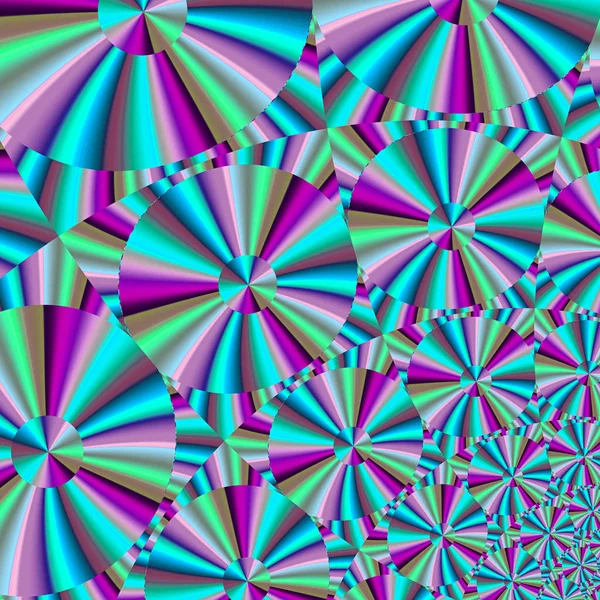 Complex pattern thousands spheres. Kaleidoscope of time. 3D surreal ...