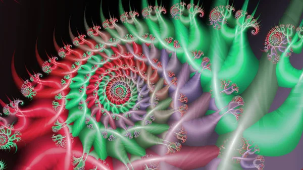 3D surreal illustration. Sacred geometry. Mysterious psychedelic ...