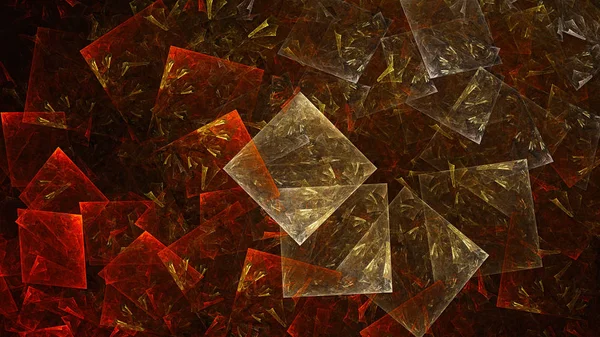 Crystals of diamonds. 3D illustration. Sacred geometry. Mysterious ...