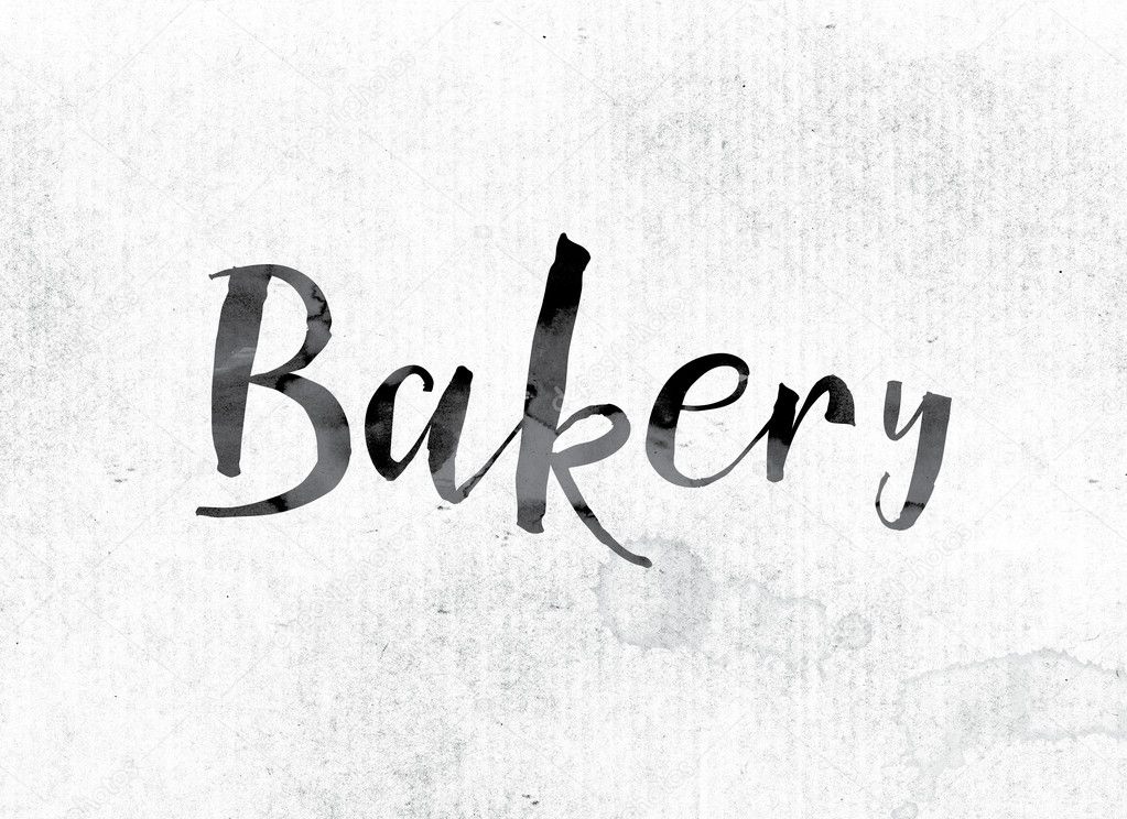 Bakery Concept Painted in Ink — Stock Photo © enterlinedesign #127537912