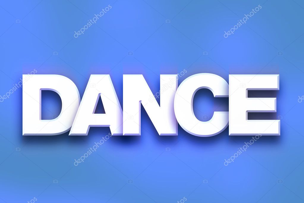 Dance wordart | Dance Concept Colorful Word Art — Stock Photo ...