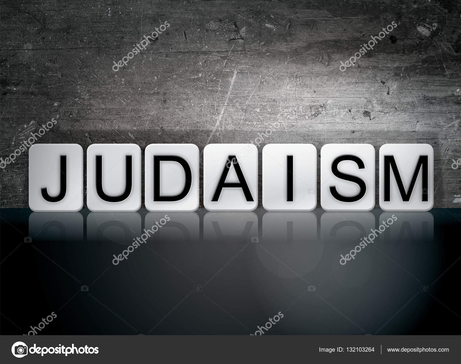Judaism Tiled Letters Concept and Theme — Stock Photo © enterlinedesign ...
