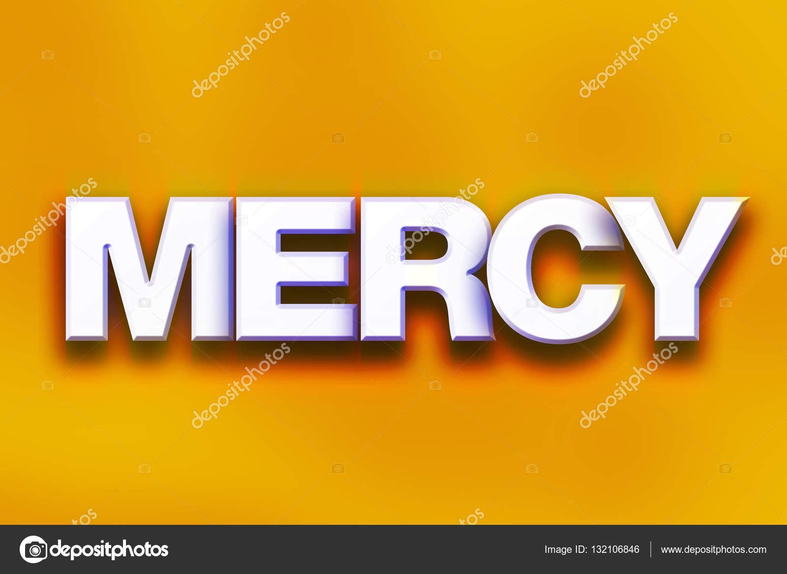 Mercy word art | Mercy Concept Colorful Word Art — Stock Photo ...