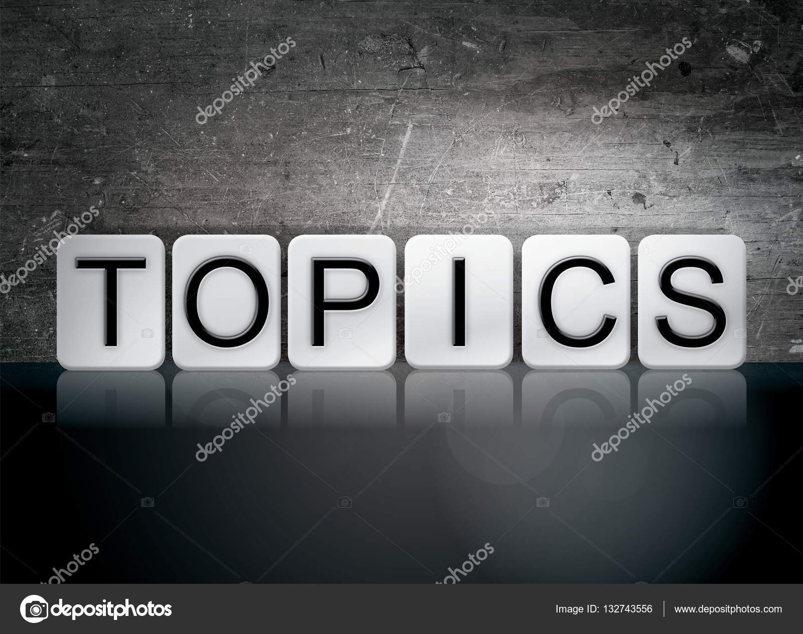 Topics Tiled Letters Concept and Theme Stock Photo by ©enterlinedesign ...